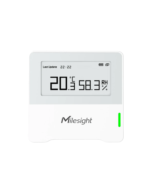 Milesight AM102 2-in-1 IAQ Sensor(Nice T&H Detection for up to Nine Ye ...