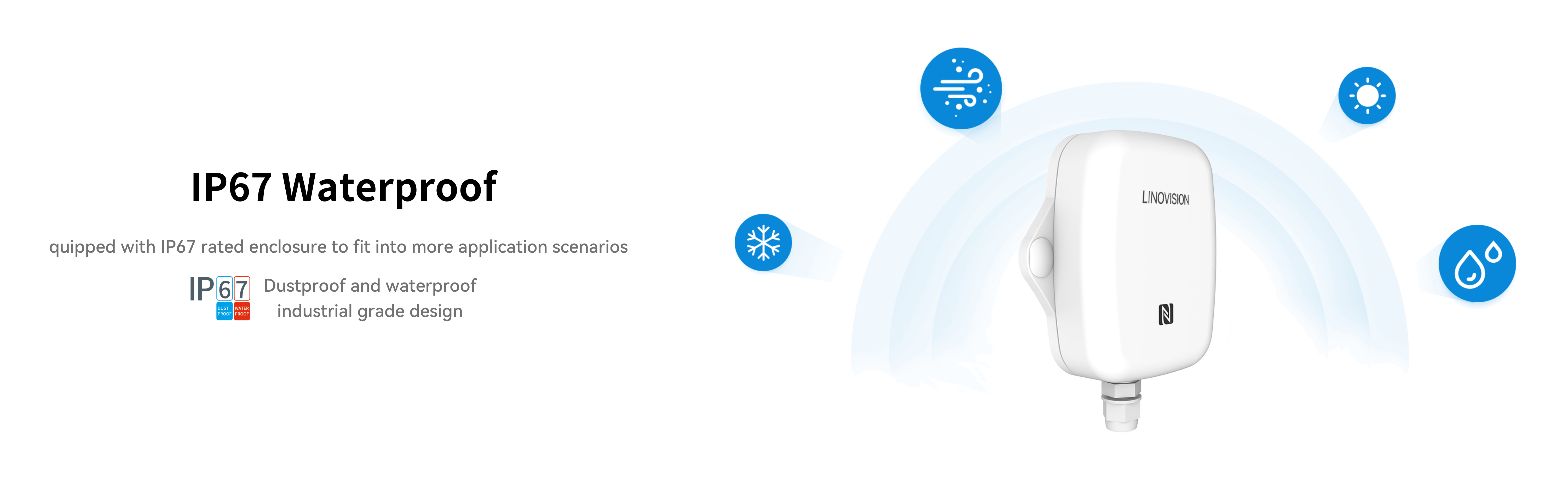 LoRaWAN Wireless Water Detection Sensor for Liquid Leak Detection ...