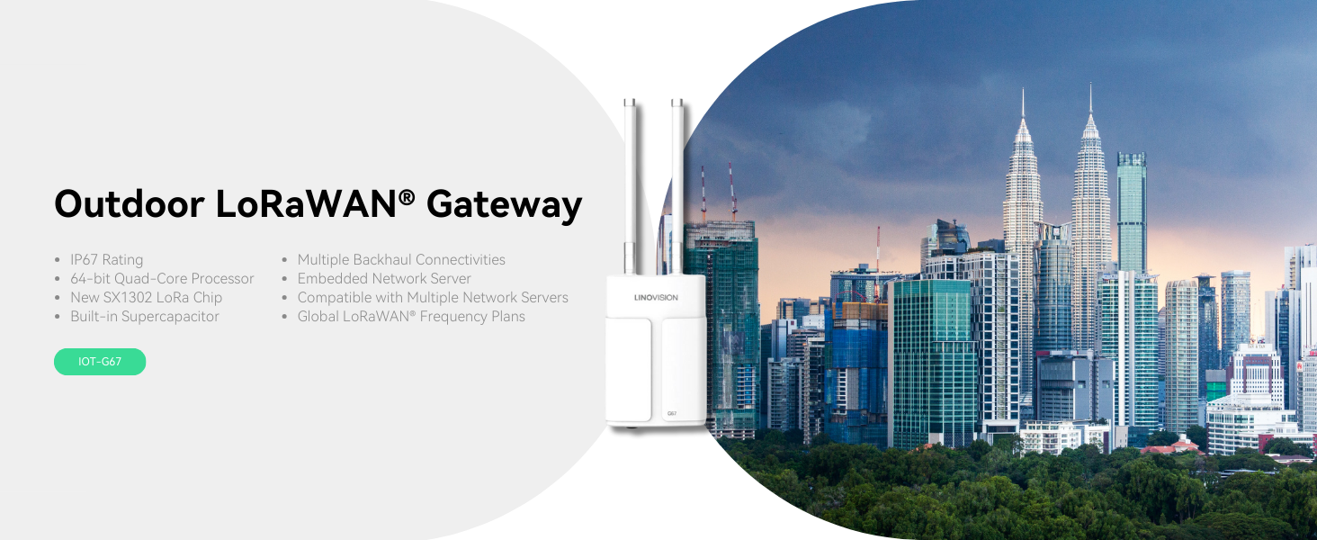 Outdoor LoRaWAN Gateway | IOTNVR US