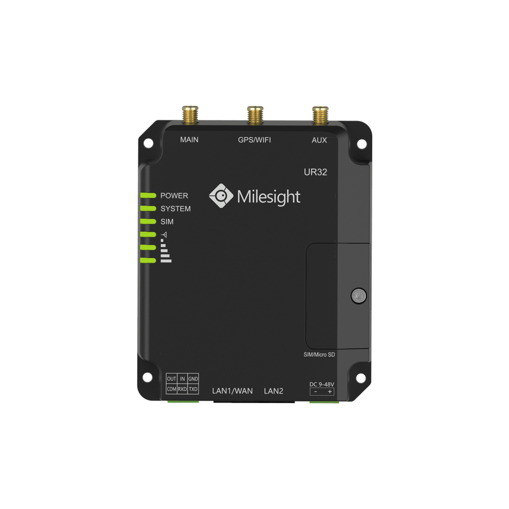Milesight UR32L 4G Lite Industrial Cellular Router | IOTNVR US