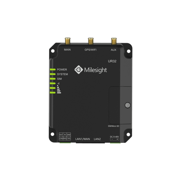 Milesight UR32L 4G Lite Industrial Cellular Router | IOTNVR US
